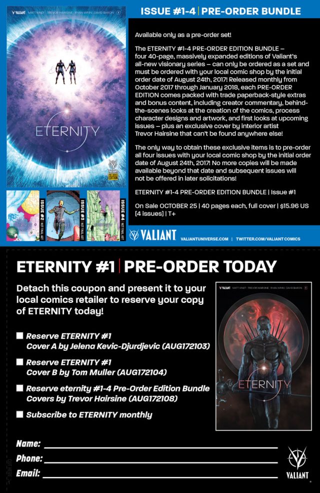 Extended Preview Debut: ETERNITY #1 – Matt Kindt & Trevor Hairsine ...