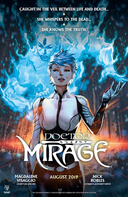 New DOCTOR MIRAGE Series From Mags Visaggio and Nick Robles | Valiant ...